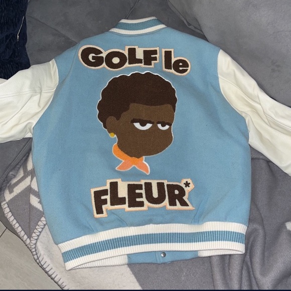 Golf Le Fleur | Jackets & Coats | Golf Le Fleur Letterman Jacket Cmiygl ...
